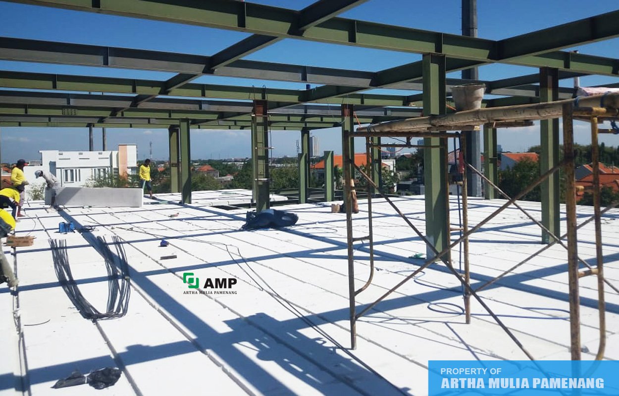 Project Pemasangan Panel Lantai Di Keputih Surabaya | Panel Lantai Surabaya