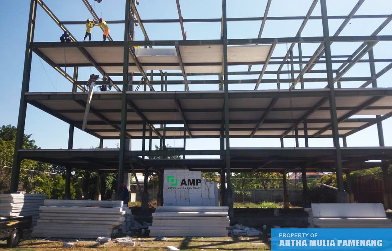 Project Pemasangan Panel Lantai Di Keputih Surabaya | Panel Lantai Surabaya