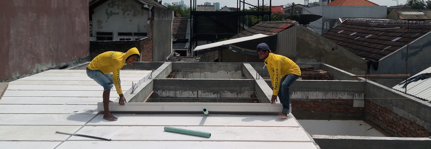 Project Pemasangan Panel Lantai Di Wiyung Surabaya | Panel Lantai Surabaya